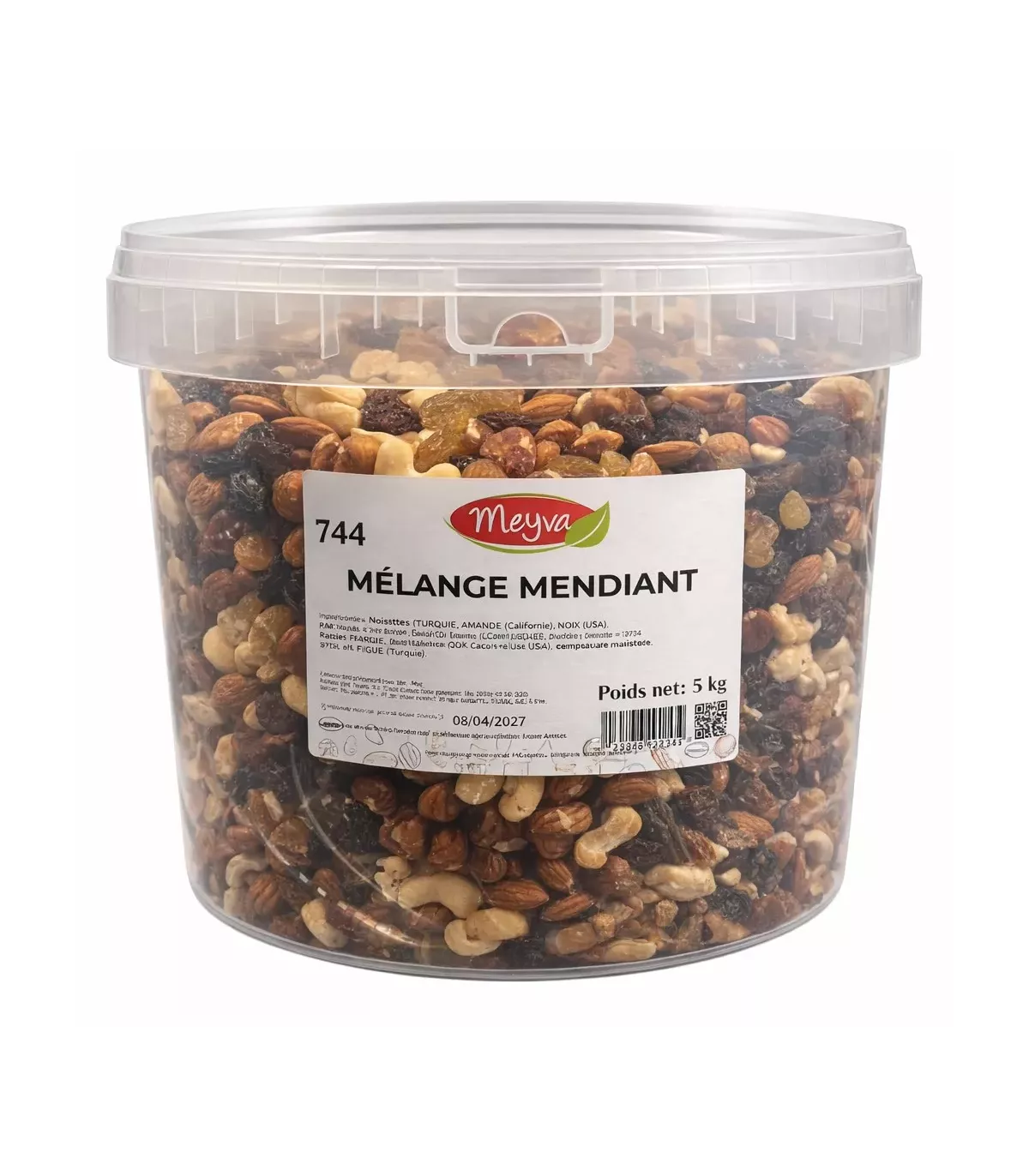 METHOUT MENDIANT 5KG - Wholesaler Importer Dry Fruits in bucket